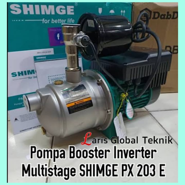 Jual Pompa air dorong SHIMGE PX 203 E Pompa BOOSTER INVERTER MULTISTAGE ...