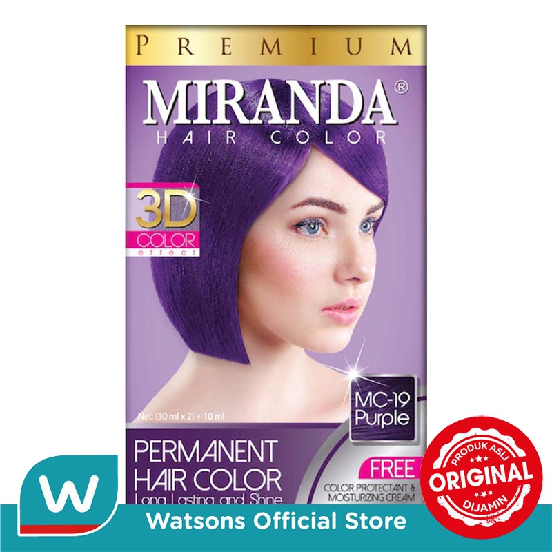 Jual Miranda Hair Color Purple 30Ml | Shopee Indonesia