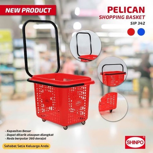 Jual TROLLEY KERANJANG BELANJA PASAR SIP 342 DENGAN RODA DORONG TROLLI ...