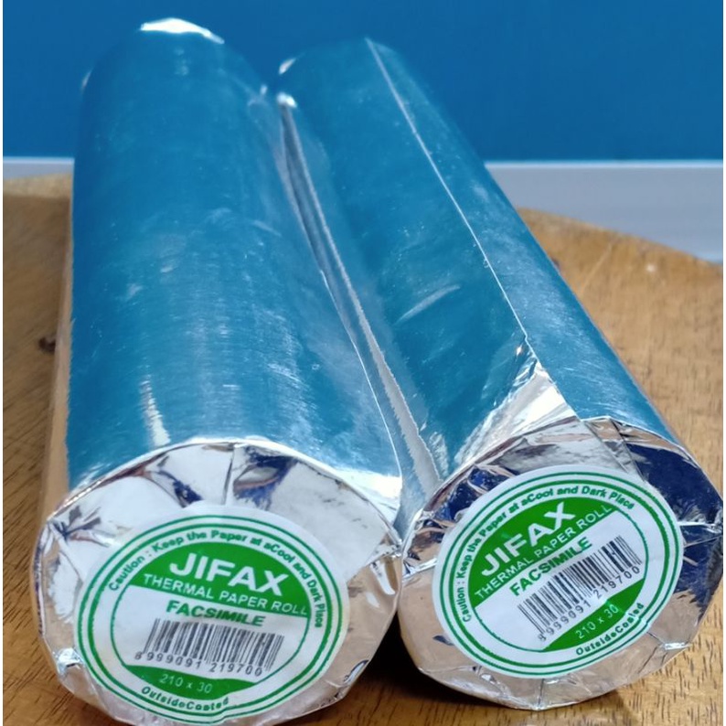 Jual KERTAS FAX THERMAL JIFAX 210x30 | Shopee Indonesia