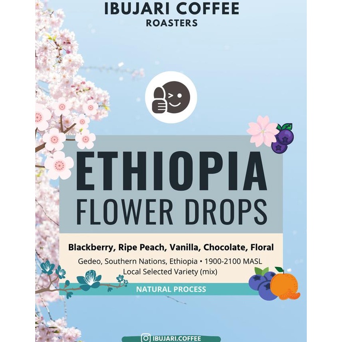 Jual BAYAR DITEMPAT Kopi Ethiopia Flower Drops Single Origin Filter ...