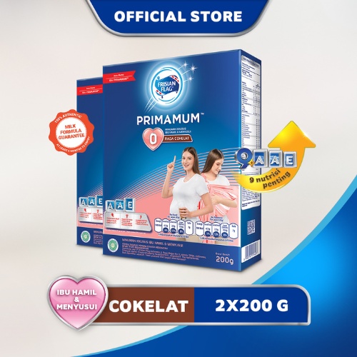 Jual Frisian Flag Primamum Mama Chocolate 200 gr - Susu Ibu Hamil dan ...