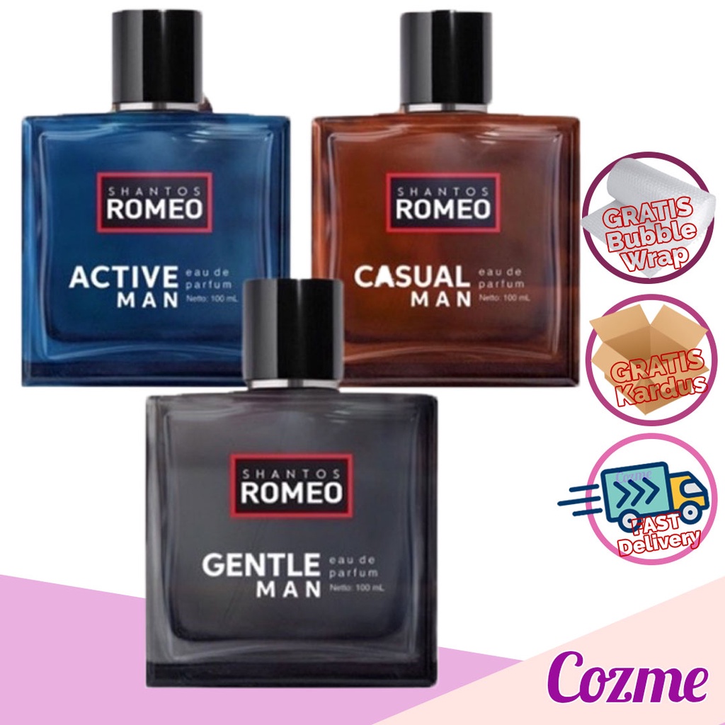 Jual SHANTOS ROMEO Eau De Parfum 100mL | Shopee Indonesia