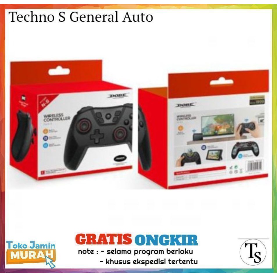 Jual Stick Dobe Pro Wireless Controller Nintendo Switch - Stik Wireless Controller PC Android ...