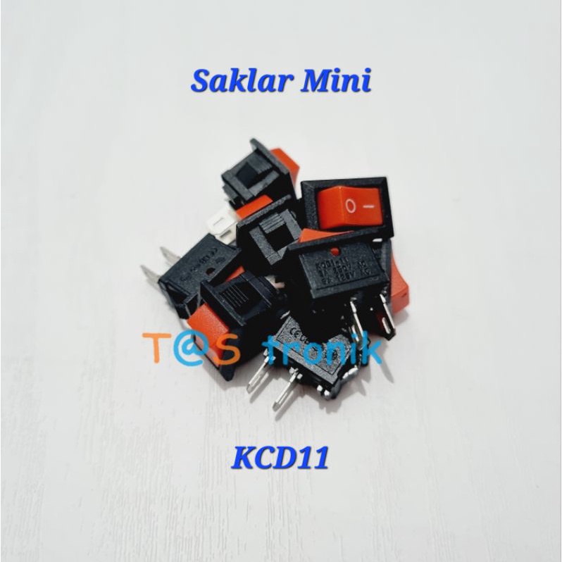 Jual Saklar KCD11 Saklar Mini Switch kcd 11 Saklar kecil 2Pin | Shopee ...