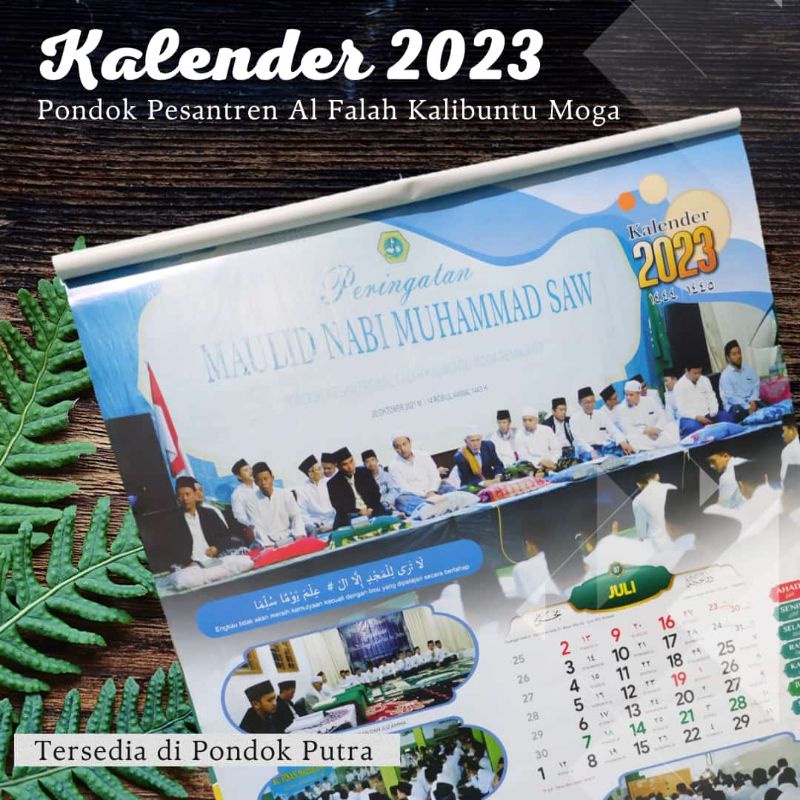 Jual kalender 2023 pondok pesantren Al Falah Moga | Shopee Indonesia
