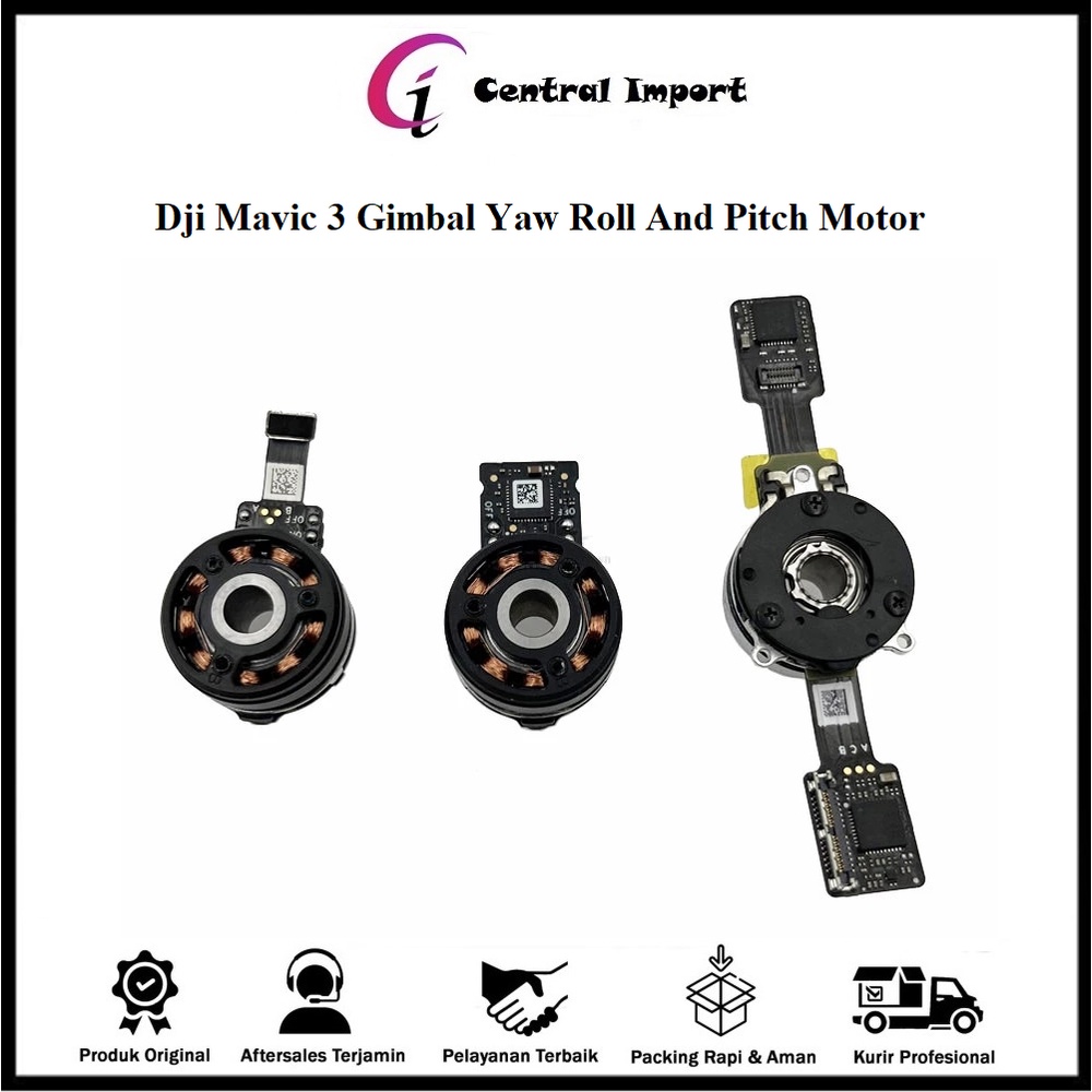 Jual Dji Mavic 3 Gimbal Yaw Roll And Pitch Motor Original - Dji Mavic 3 ...