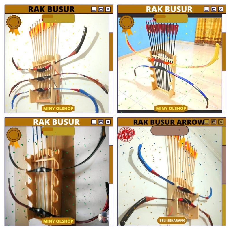 Jual Stand Holder Dudukan Busur Panah | Shopee Indonesia