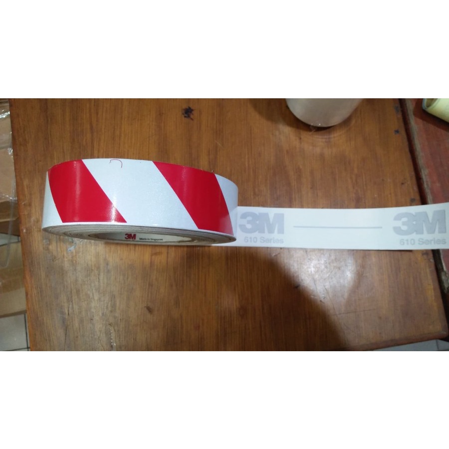 Jual Original 3M Stiker Reflektor Merah Putih Mobil Truk Reflektif ...