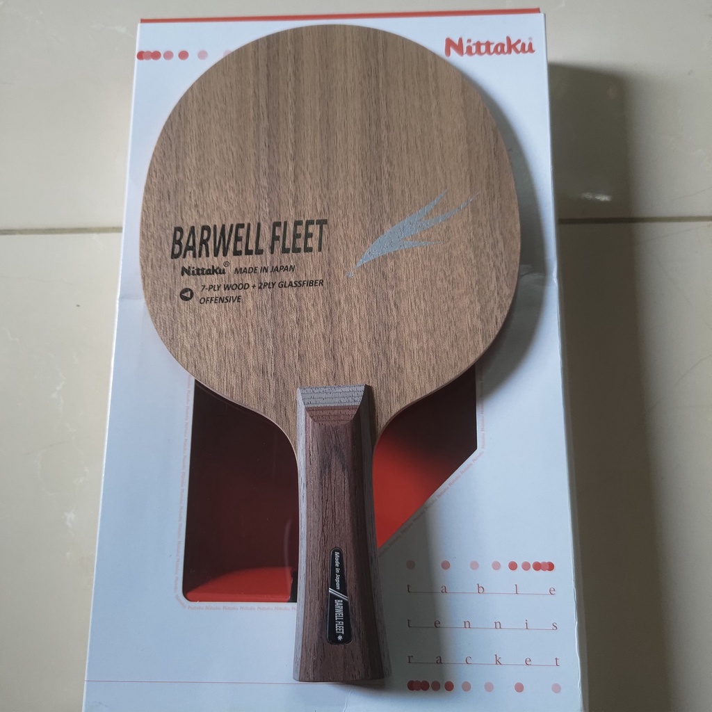 Jual NEW ! Blade Nittaku Barwell Fleet | Shopee Indonesia