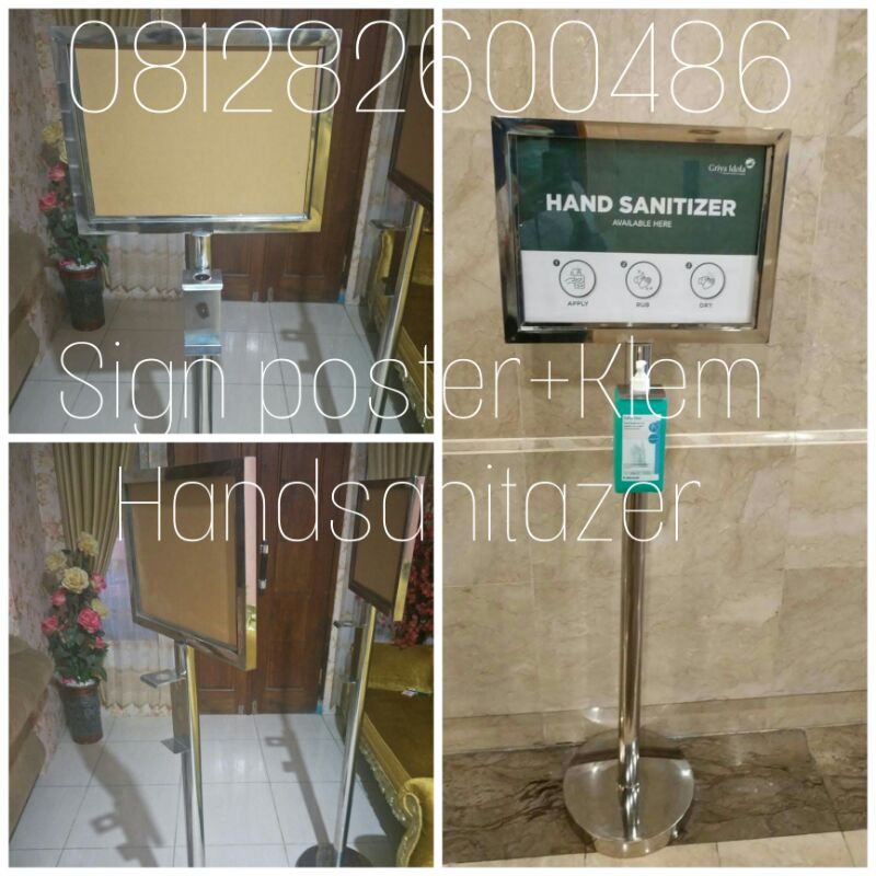 Jual Papan informasi / Sign Double Frame /Plang Rambu-Rambu | Shopee ...