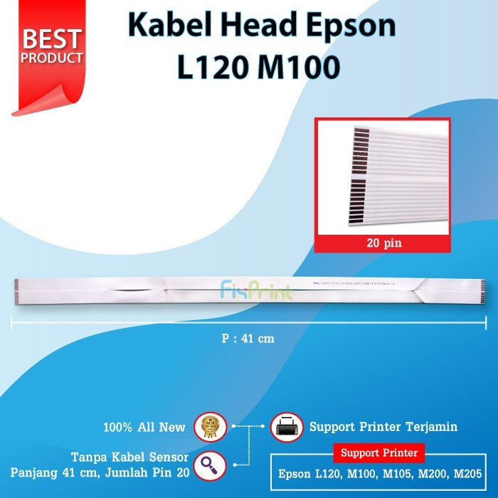 Jual Kabel Head Epson L120 Cable Flexible Epson L120 (Tanpa Kabel ...