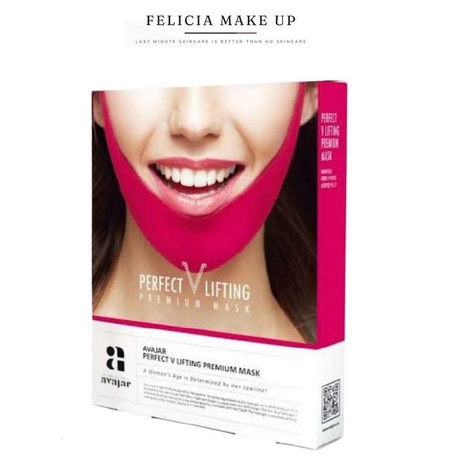 Jual AVAJAR Perfect V Lifting Mask Masker Wajah Masker dagu masker pipi ...