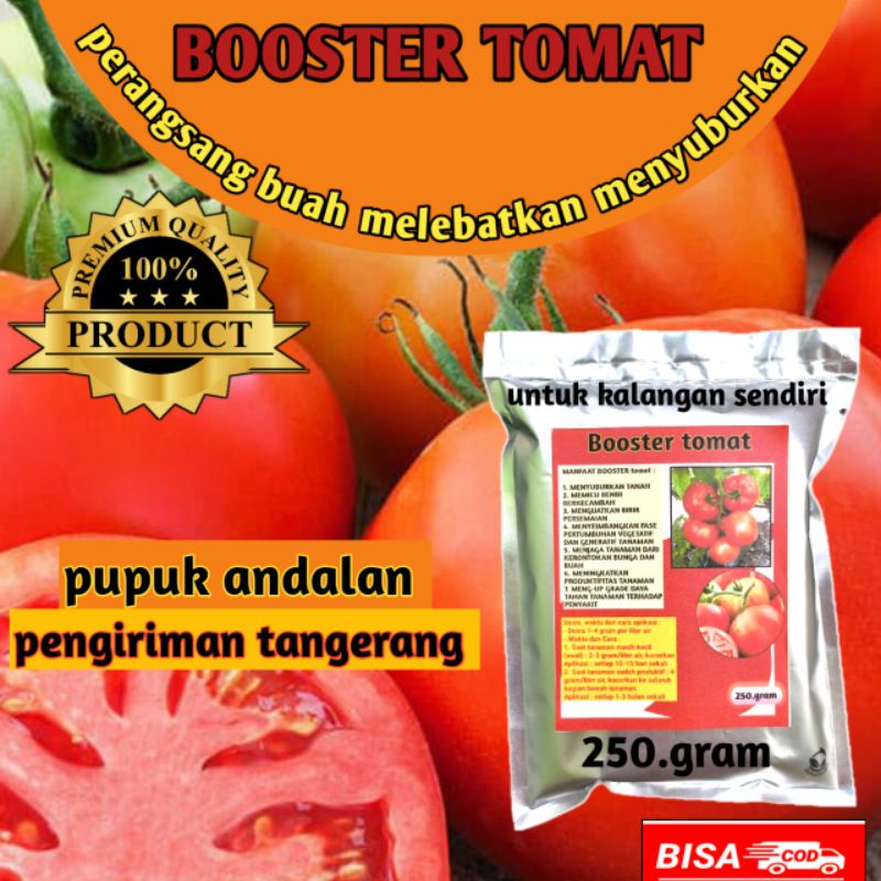 Jual pupuk booster tomat pupuk perangsang buah melebatkan menyuburkan | Shopee Indonesia