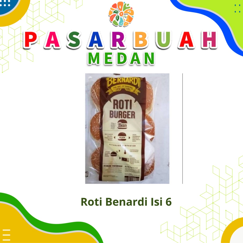 Jual Distributor ROTI BERNARDI ISI 6/PACK - ROTI BURGER / ROTI HOTDOG ...