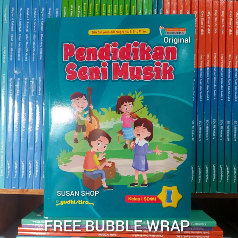 Jual Buku Pendidikan Seni Musik Kelas 1 SD / MI Yudhistira Kurikulum ...