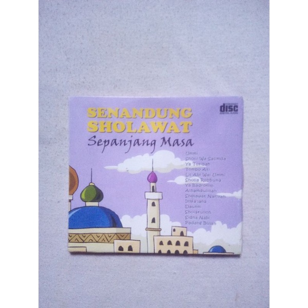 Jual CD MUSIK ORIGINAL SENANDUNG SHOLAWAT SEPANJANG MASA / CD MUSIK ...