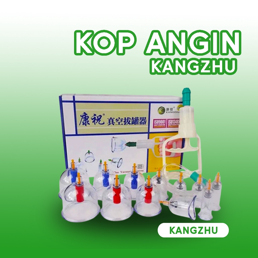 Jual KOP ANGIN | ALAT BEKAM | ISI 6 & 12 | KANGZHU | Shopee Indonesia