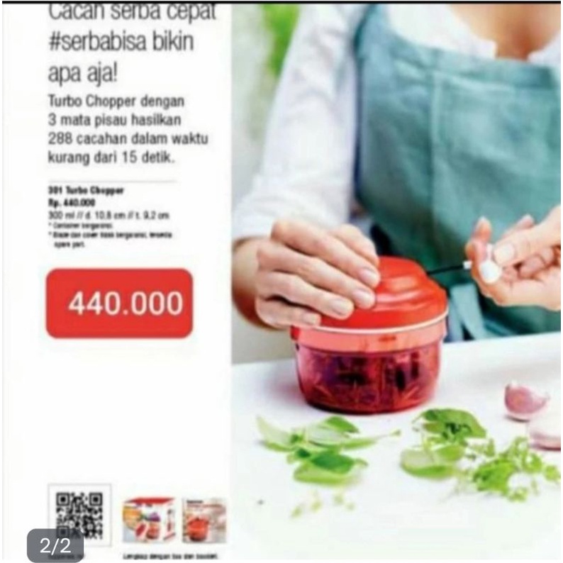 Jual Turbo Chopper by tupperware | Shopee Indonesia