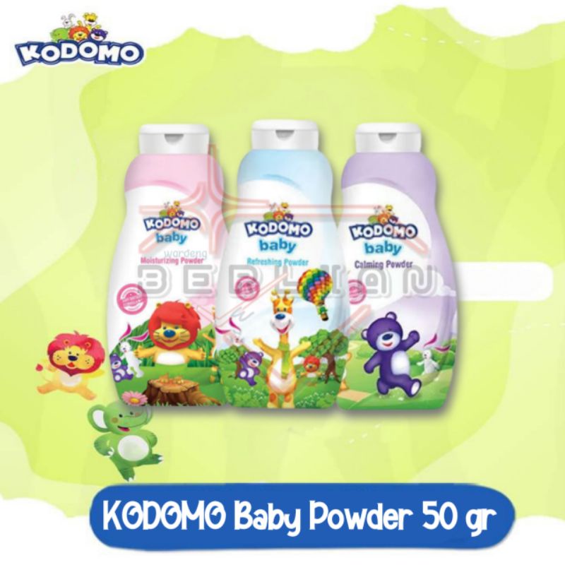 Jual Kodomo Kids Baby Powder 50 gr/Bedak Bayi Kodomo 50 gr | Shopee ...