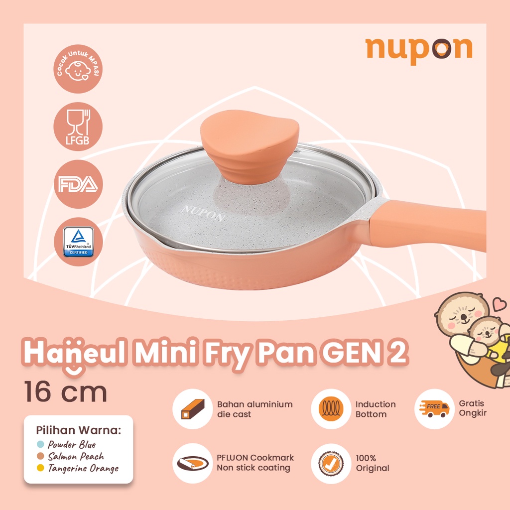 Jual NUPON - Panci Mpasi Bayi Cookware Gen 2 16 CM Anti Lengket ...