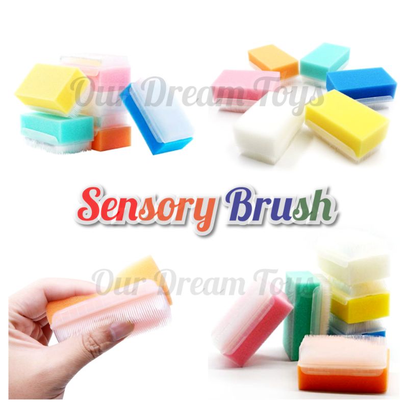 Jual Sensory Brush / Our Dream Toys / Sikat Terapi Wilbarger / Sikat ...