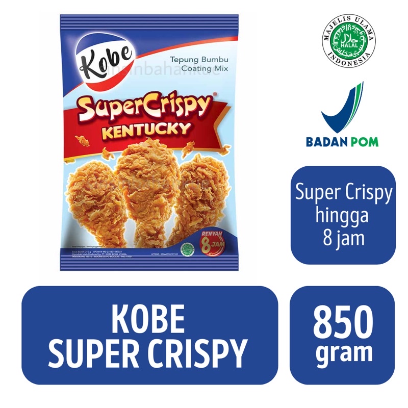 Jual Tepung Bumbu Kobe Super Crispy [850gram] | Shopee Indonesia