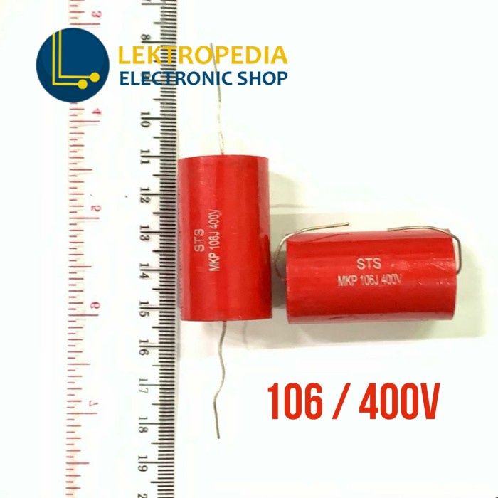 Jual MKP 106 / 400v STS Milar 400 v 10uF 10 uF Mylar Kapasitor ...
