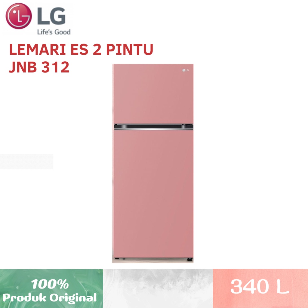 Jual Lemari ES 2 Pintu 340 L LG GNB 312 PQ | Shopee Indonesia