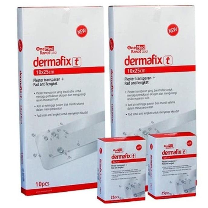 Jual Jual Dermafix T 10cmx25cm Plester Rawat Luka / Plaster Luka ...