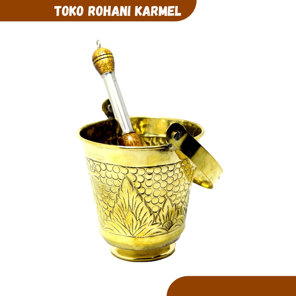 Jual EMBER MISA + HISOP (ALAT PERCIKAN) KATOLIK / TEMPAT AIR SUCI ...