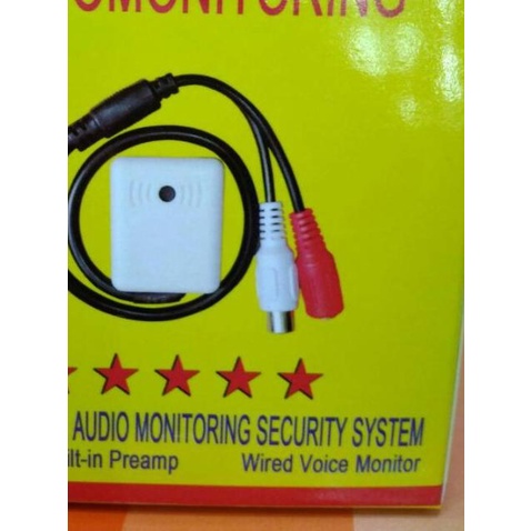 Jual MIX CCTV AUDIOMONITORING MICROPHONE PENYADAP SUARA | Shopee Indonesia