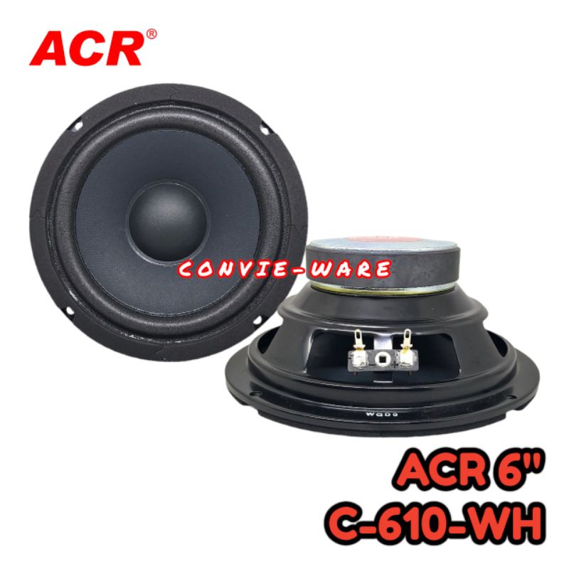 Jual Speaker ACR 6 inch C-610-WH WOOFER | Shopee Indonesia