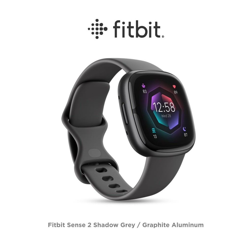 Jual FITBIT Sense 2 Advanced Smartwatch with EDA Sensor - Shadow Grey ...