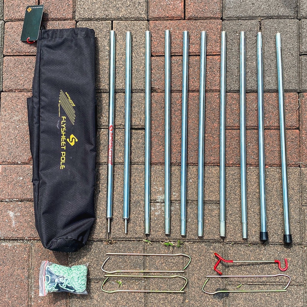 Jual TIANG FLYSHEET SELASUMMIT TIANG AWNING CAMPERVAN FLYSHEET POLE ...