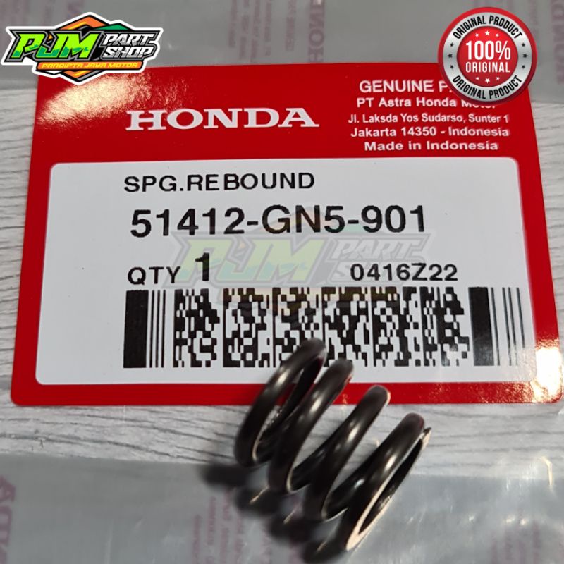Jual Per Suling Sulingan Shock Per Pantul Depan Grand Supra Beat ORI ...