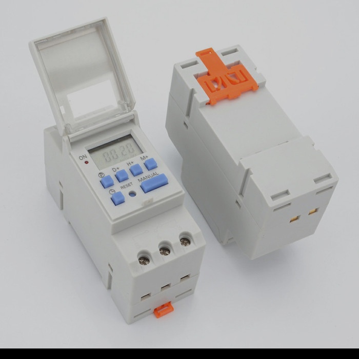 Jual Programmable Digital timer switch weekly 220v seperti theben din ...