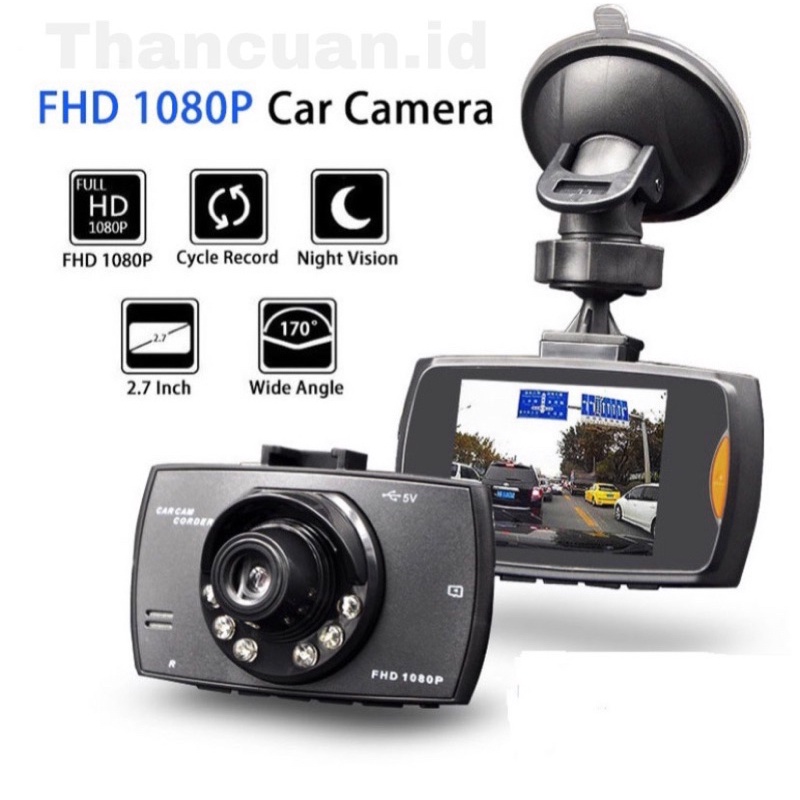 Jual Kamera Mobil Depan DVR G30 RECORDER Full HD 1080P 2.7" Car DVR ...