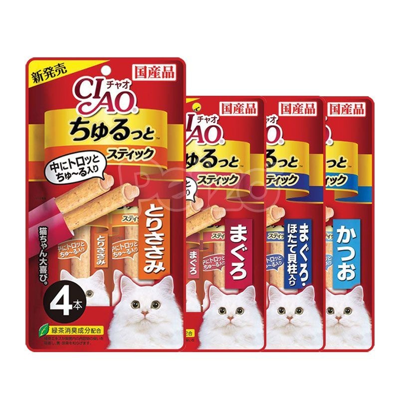 Jual Ciao Churutto Stick for Cat / Snack Kucing / Jajanan Kucing 7gr x ...