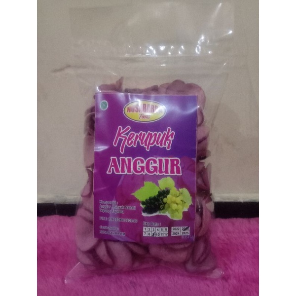 Jual Krupuk Rasa Anggur 200gr | Shopee Indonesia