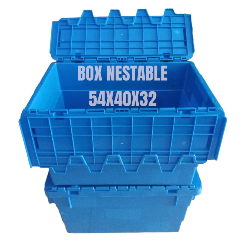 Jual Box Container Alfamaret Indomaret mulus seperti baru Nestable ...