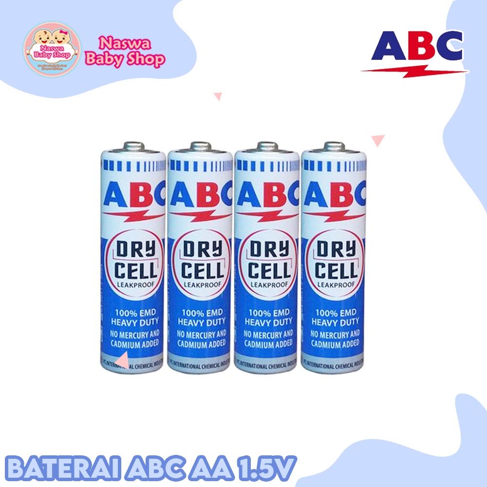 Jual Baterai ABC AA 1.5 V | Shopee Indonesia
