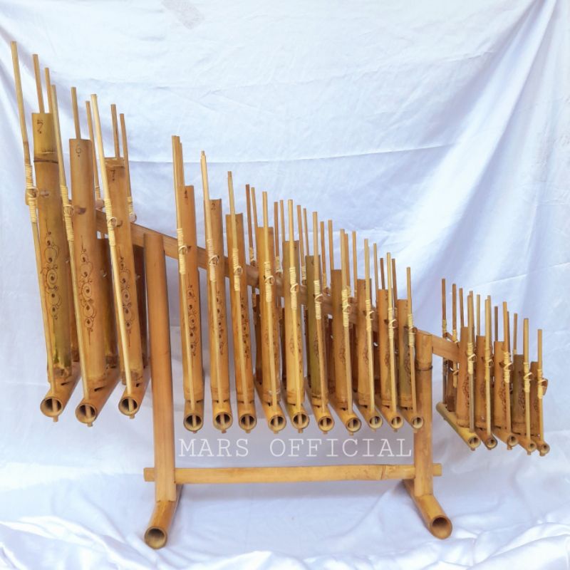 Jual Angklung 18 Nada / Angklung Bambu 18 Nada | Shopee Indonesia