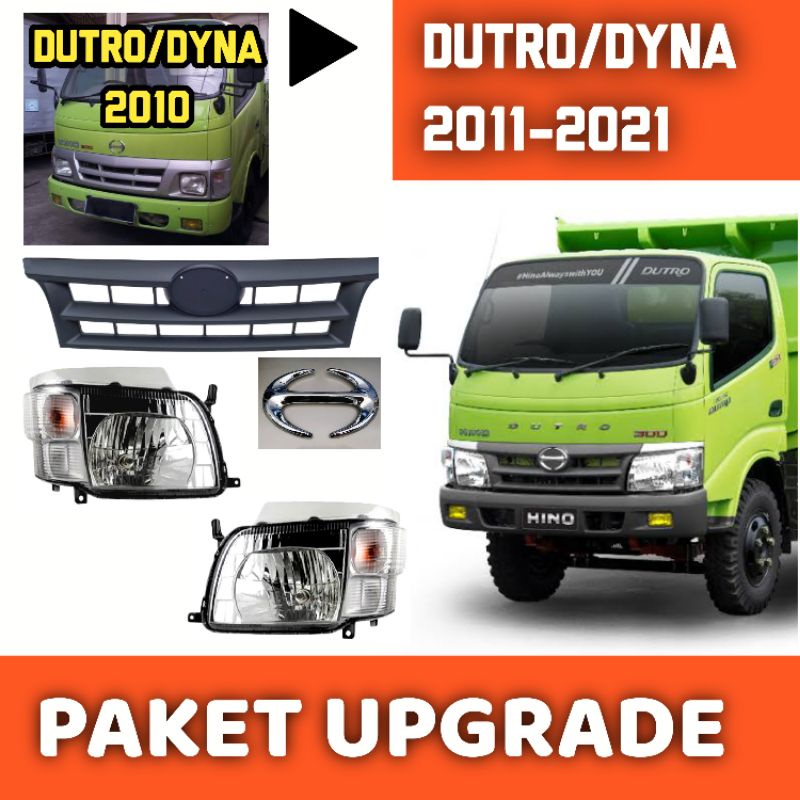 Jual PAKET UPGRADE : Hino Dutro lama ke Hino Dutro/Dyna baru | Shopee ...