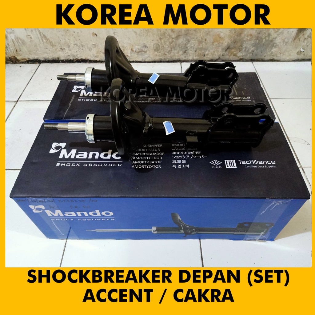 Jual Shockbreaker Depan Hyundai ACCENT dan CAKRA MANDO SET shockbreker ...