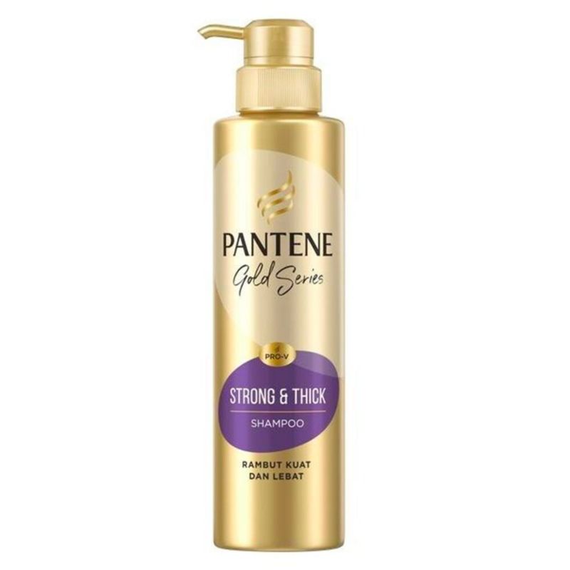 Jual Pantene Gold Series STRONG & THICK Shampo 125ml | Shopee Indonesia