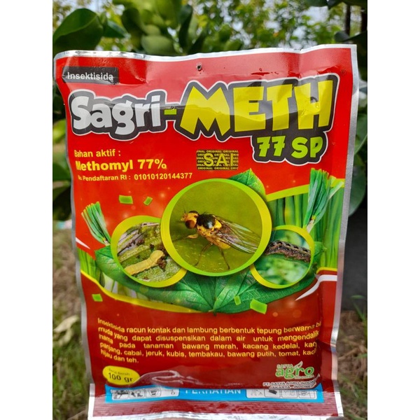 Jual Insektisida Sagri Meth 77SP SagriMeth 100gr | Shopee Indonesia