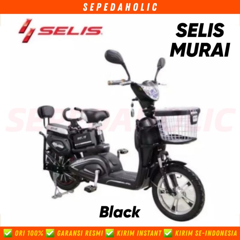 Jual Sepeda Listrik SELIS MURAI Electric E Bike 500 Watt | Shopee Indonesia
