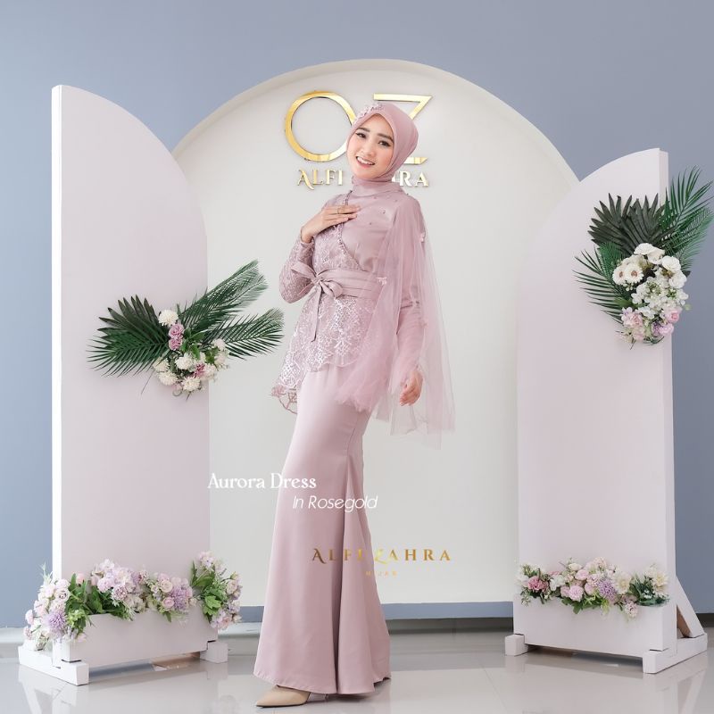 Jual Aurora Dress Bisa request ukuran dan warna Dress butik dress ...