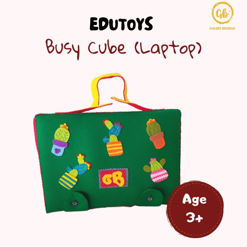 Jual Galeri Besibuk | Busy Cube | Laptop Anak | Mainan Anak | Shopee ...